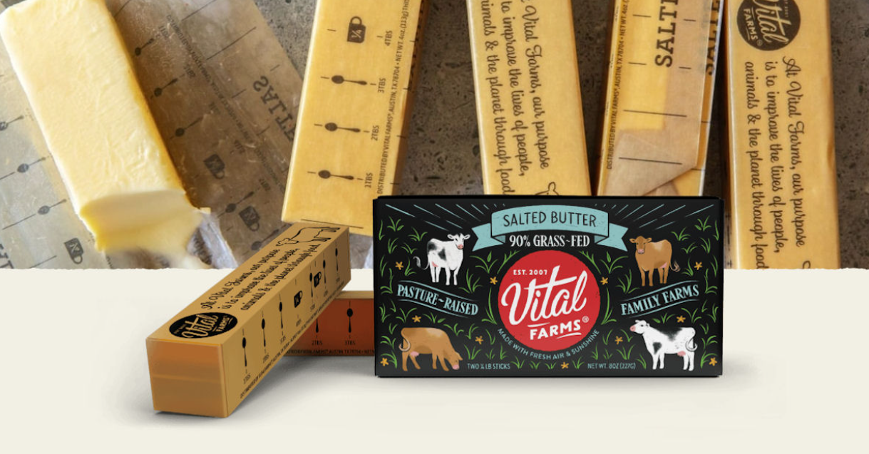 TrySpree - Free Vital Farms Grass-Fed Butter! Taste the Difference!