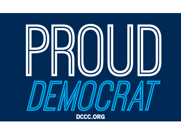 TrySpree - Show Your True Colors: Claim Your Free 'Proud Democrat' Sticker!