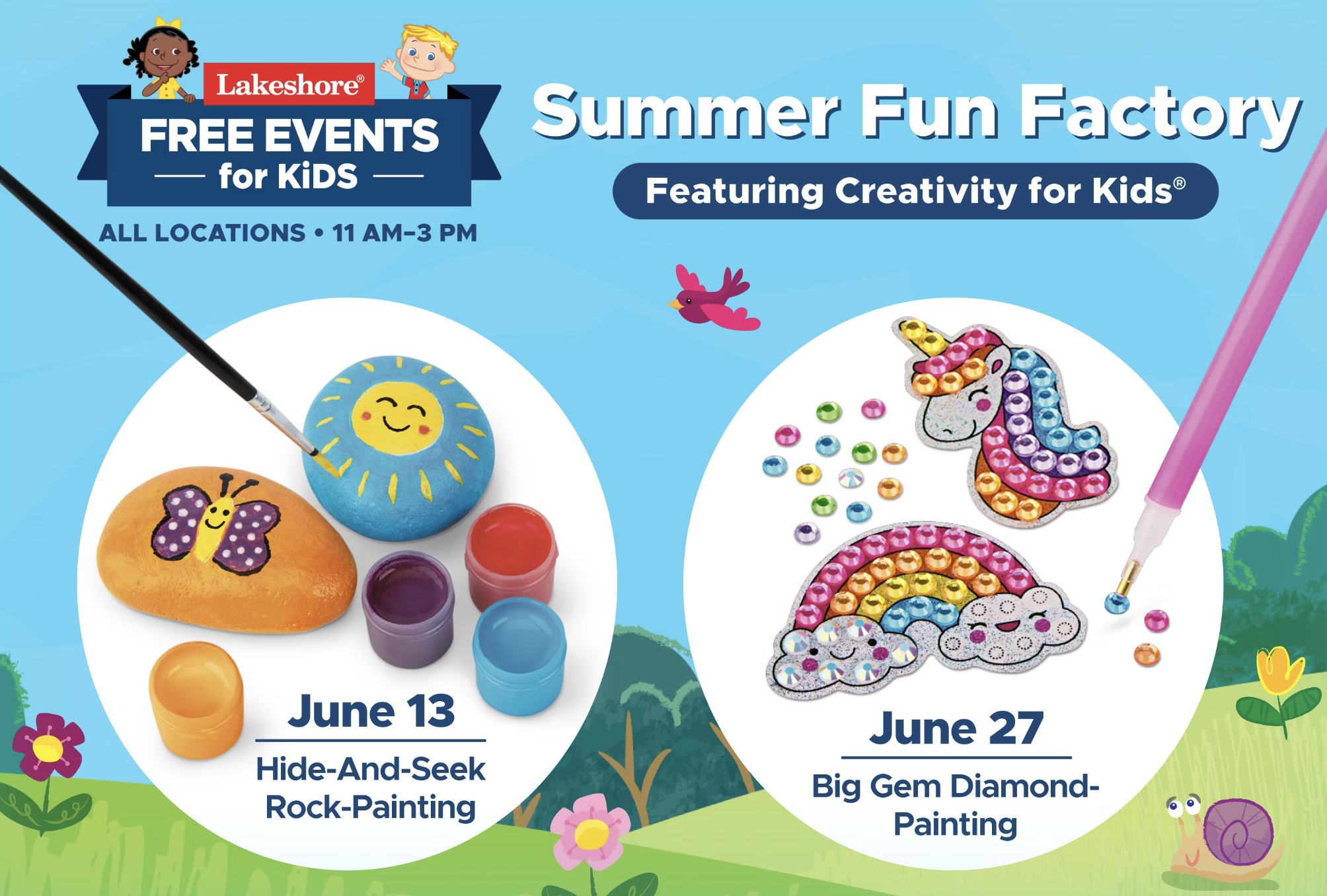 TrySpree - Fun & FREE Kids Workshops at Lakeshore Learning