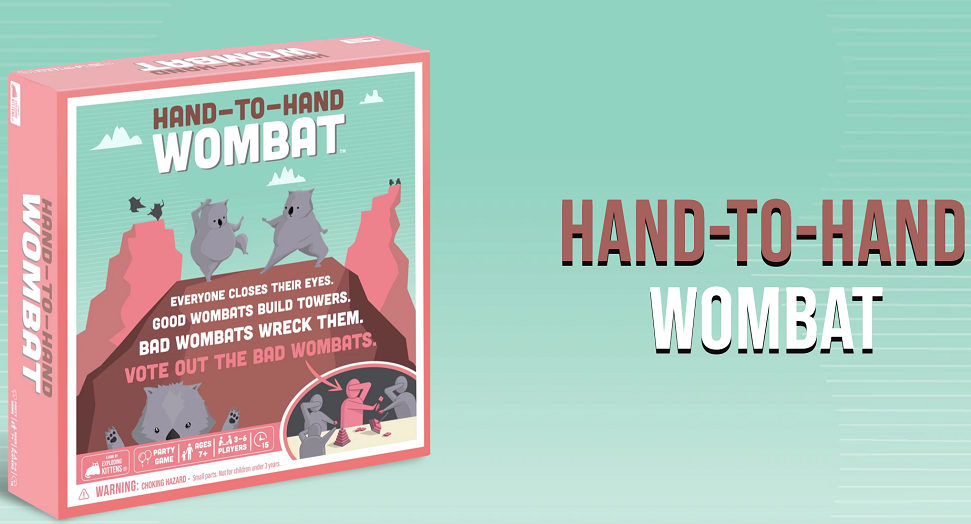 TrySpree - Hand-To-Hand Wombat Game Night Party Pack for Free