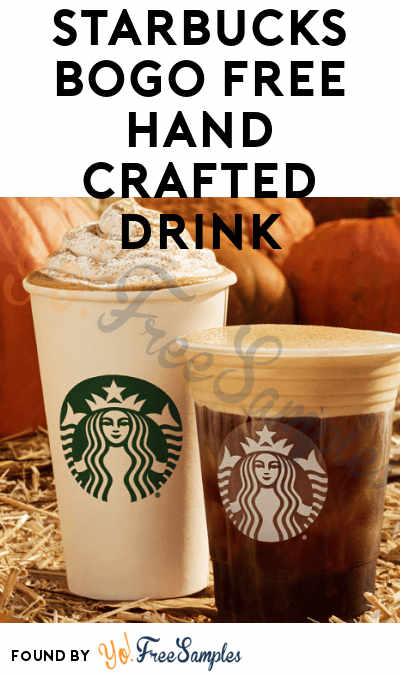 TrySpree - FOR FREE: Starbucks BOGO Handcrafted Drink on Thursday