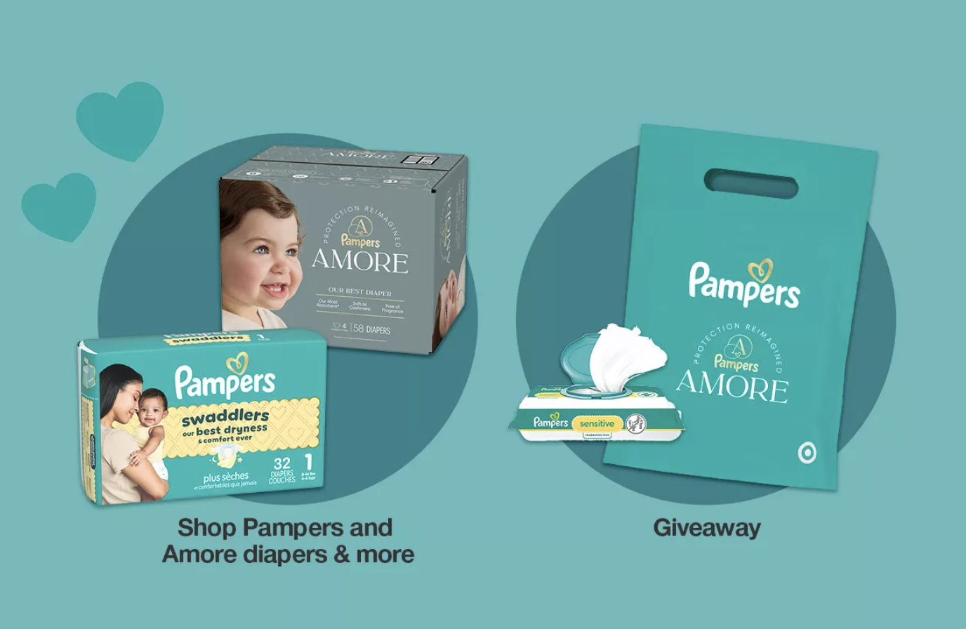TrySpree - April 25 Only: Free Pampers Diapers and Wipes at Target