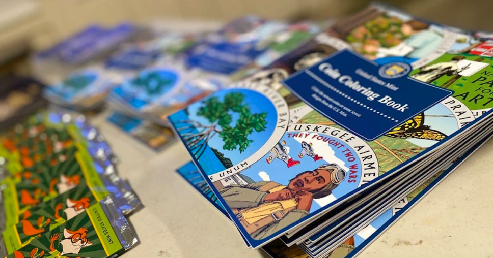 TrySpree - U.S. Mint Coloring Book, Pencils, Stickers & More for FREE