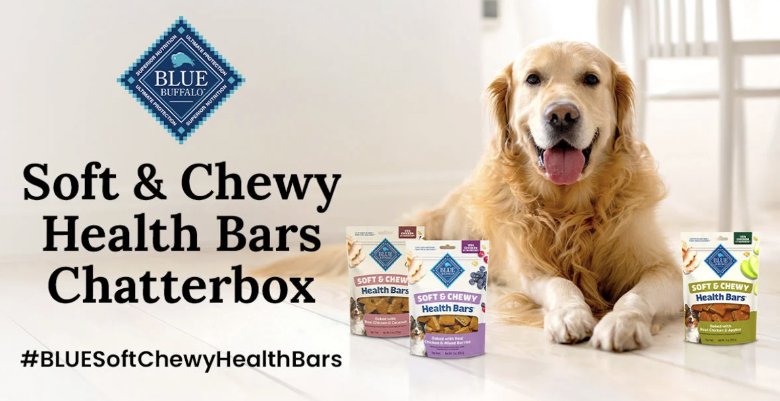 TrySpree - Treat Time! Blue Buffalo Soft & Chewy Health Bars Kit FREE