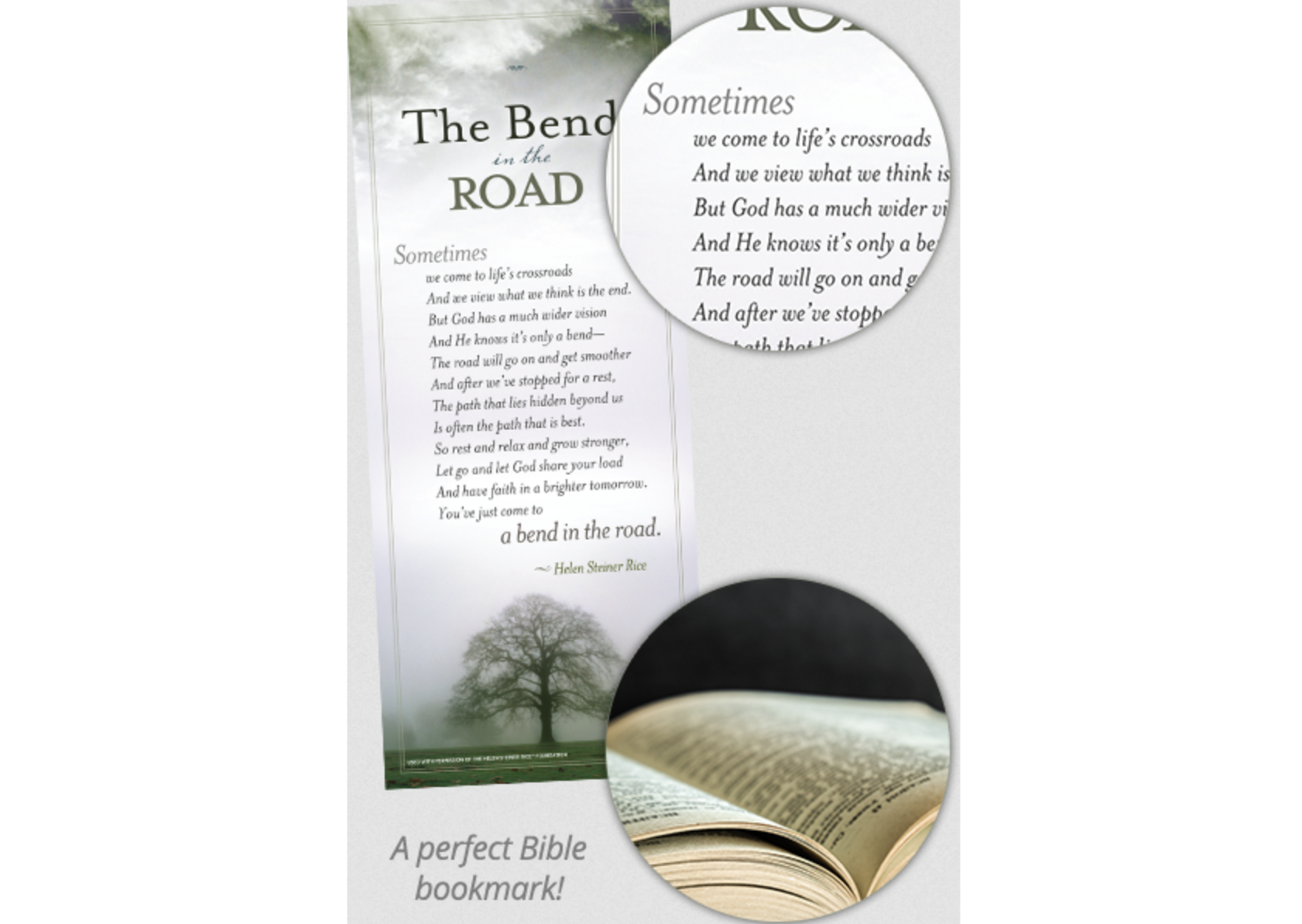 TrySpree - Mark the Moment – Free ‘Bend in the Road’ Bookmark Available