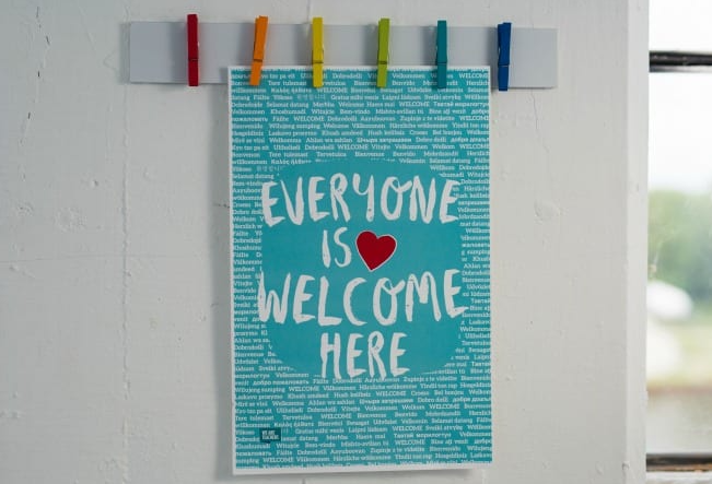 TrySpree - Everyone is Welcome Poster for Free
