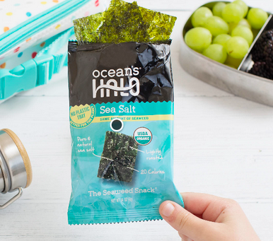 TrySpree - Free Ocean's Halo Trayless Seaweed Snack Sample!