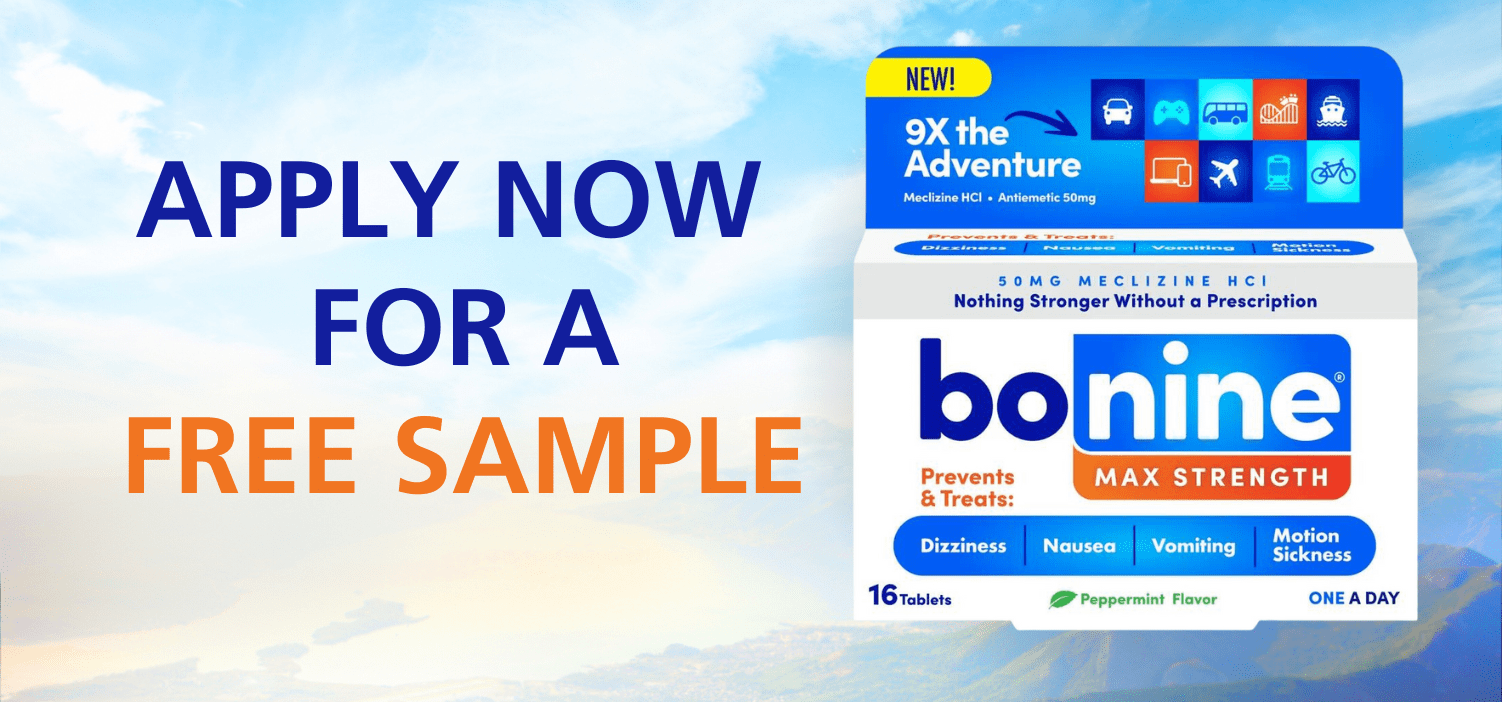TrySpree - Free Bonine Max Strength Motion Sickness Tablets Sample!