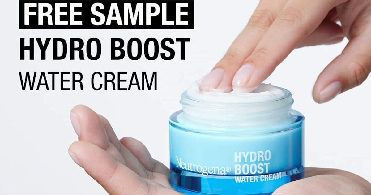 TrySpree - Free Sample of Neutrogena Hydro Boost Water Gel Cream