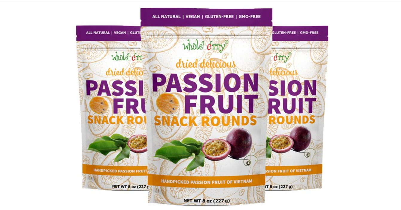 TrySpree - Berry Good Deal: Free WholeBerry Passion Fruit Snack Rounds!