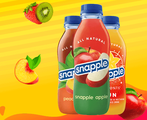 TrySpree - Join the Fun: Snapple Instant Win Game – 2,350 Chances to Win!