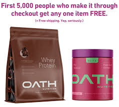 TrySpree - Free Oath Protein