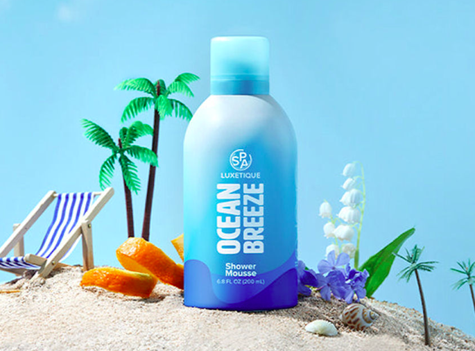 TrySpree - Spa Luxetique Ocean Breeze Shower Mousse Sample for FREE