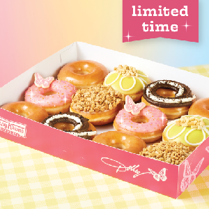TrySpree - Get to FREE Dolly Southern Sweets Dozen Doughnuts at Krispy ...