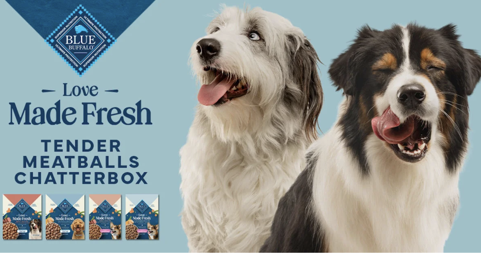 TrySpree - Free Blue Buffalo Love Made Fresh Meatballs for Your Dog!