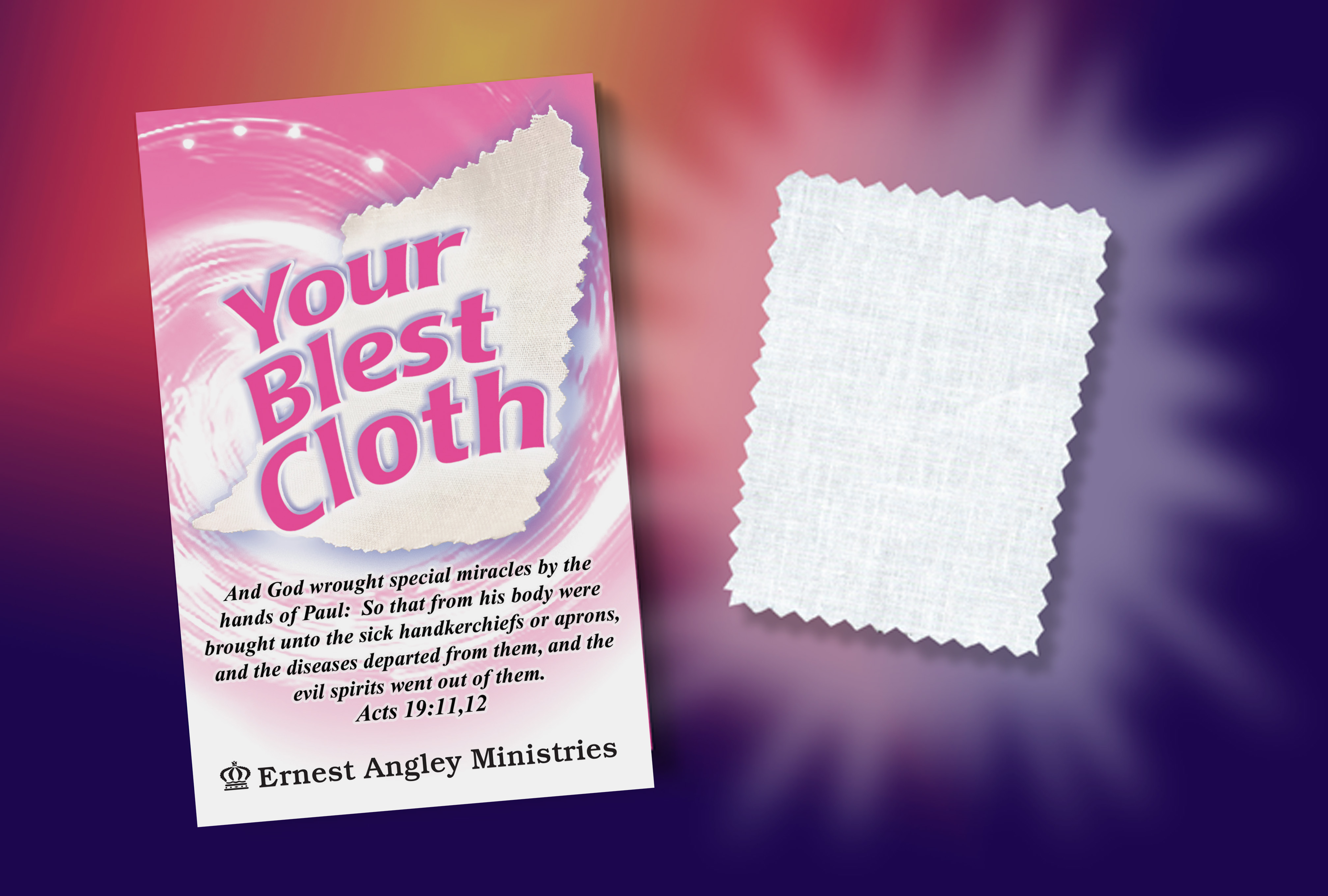 TrySpree - Secure a Free Blest Cloth from Ernest Angley Ministries