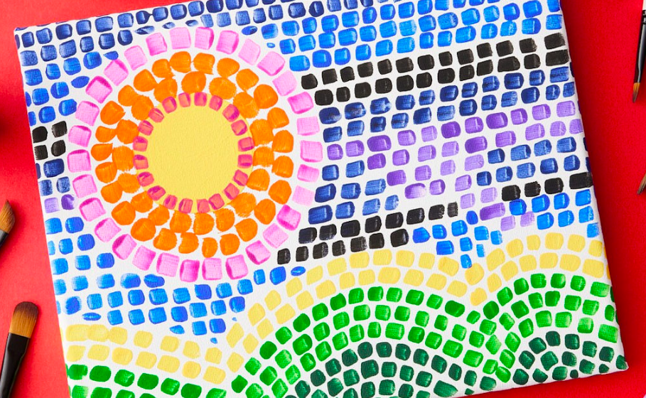 TrySpree - Alma Thomas Abstract Painting Craft Event for FREE at Michaels