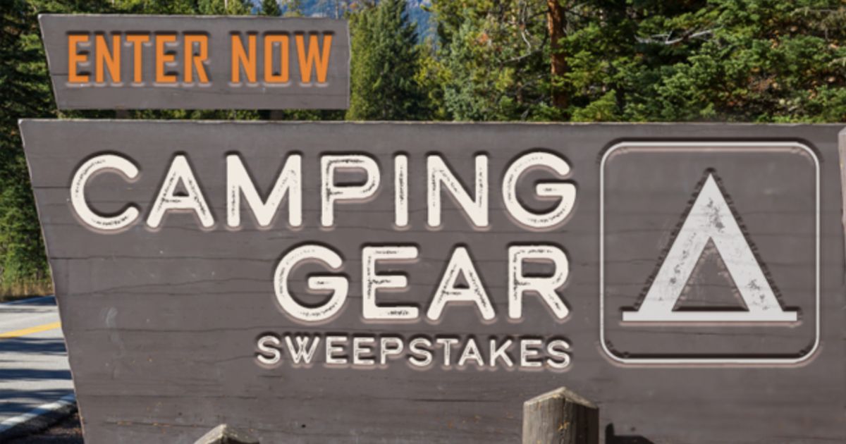 TrySpree - Gear Up for Adventure: Win a $2,000+ Camping Prize Pack!