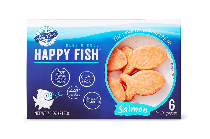 TrySpree - Blue Circle Happy Fish Sampling Kit for Free