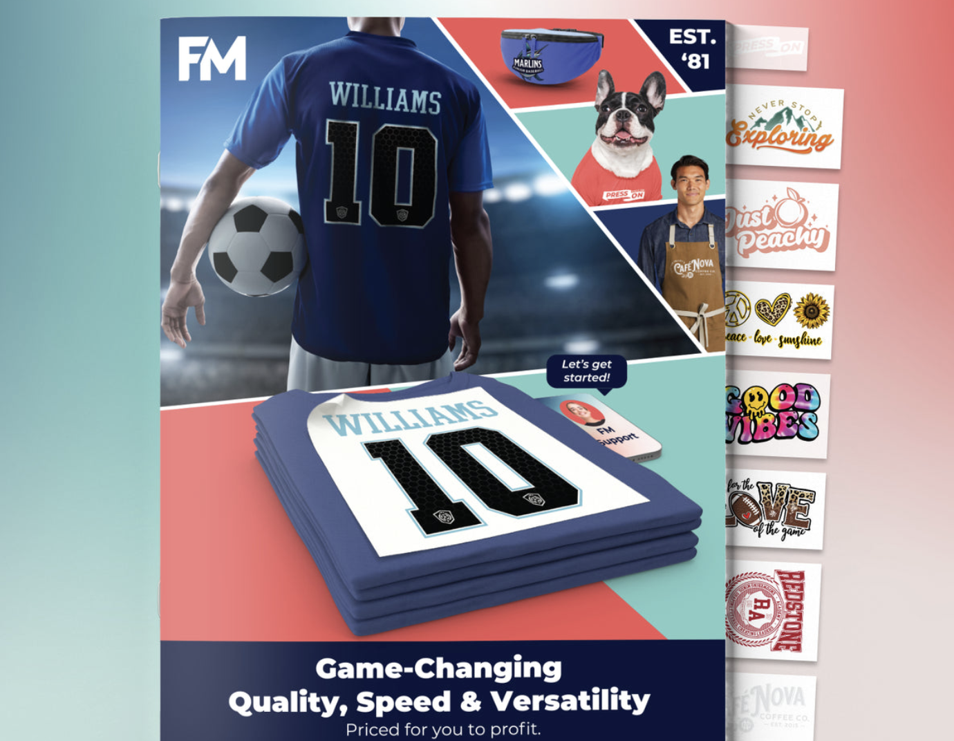 TrySpree - Design with Confidence – Free Heat Transfer Samples + Shipping!