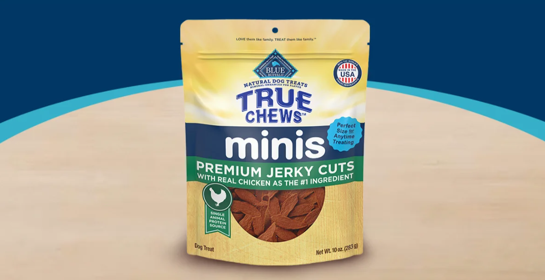 TrySpree - Dog Lovers: Snag a FREE Blue Buffalo True Chews Minis Chatterbox