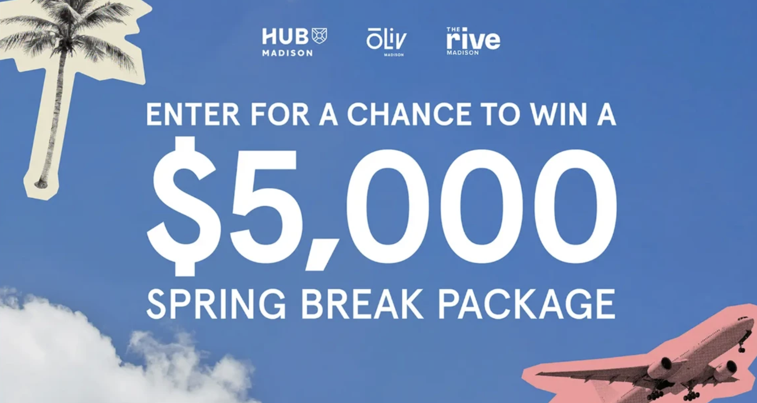 TrySpree - Escape in Style: Win a $5,000 Spring Break Package