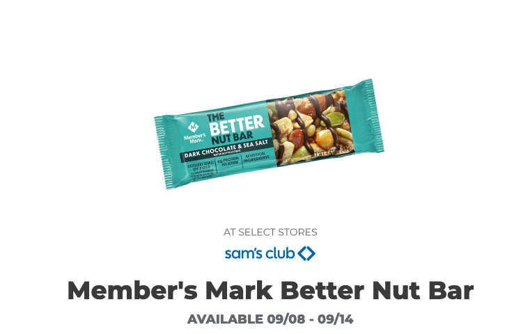 TrySpree - Free Member's Mark The Better Nut Bar - Sam's club