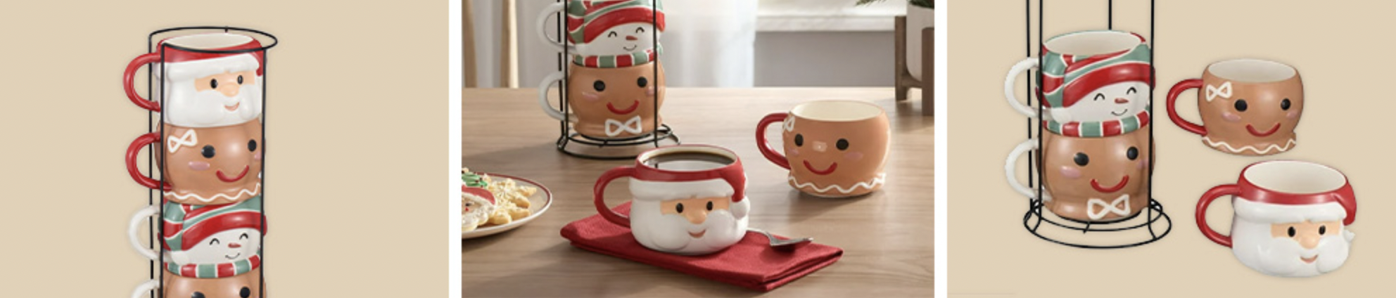 TrySpree - Deck the Halls with Free Mugs – Holiday Time Set After Cash ...