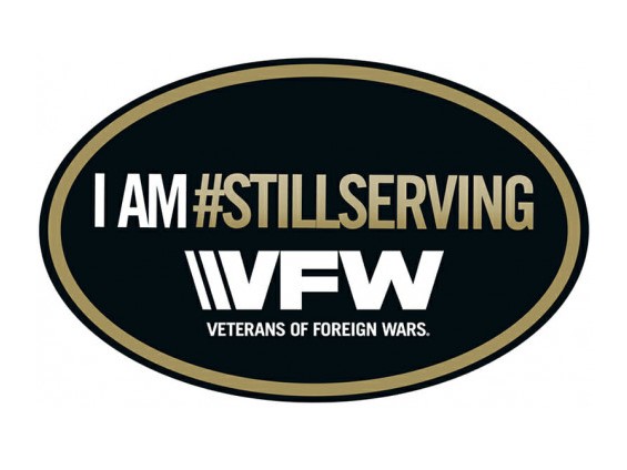 TrySpree - Free "I Am Still Serving VFW" Decal