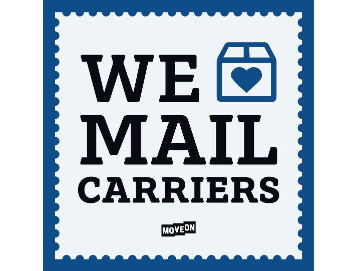 TrySpree - Free "We Love Mail Carriers" Sticker